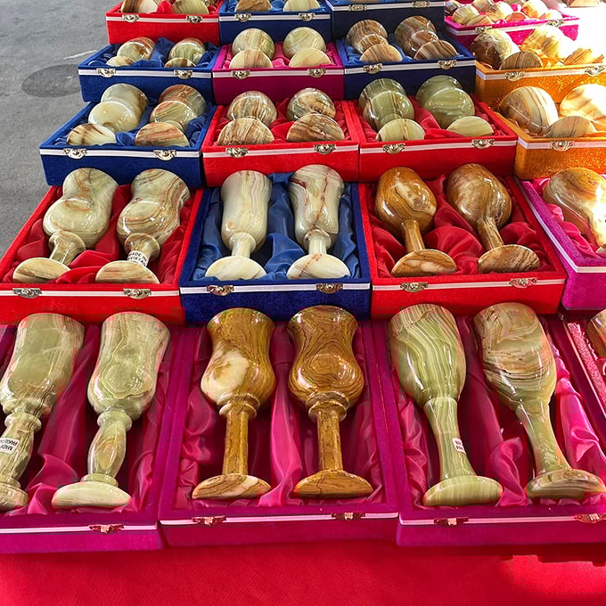 Raise a toast to excess with these goblets fit for Bacchus himself! Who needs a regular glass when you can drink like royalty?