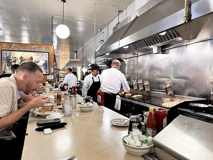 The open kitchen isn't for show&mdash;it's theater where the performance has been running continuously for nearly a century, and every meal gets a standing ovation.
