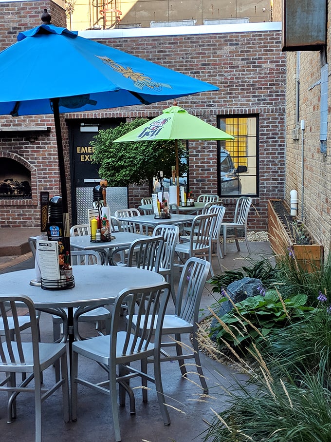 Alfresco feasting at its finest! JL Beers' outdoor area is perfect for soaking up sun and suds in equal measure.