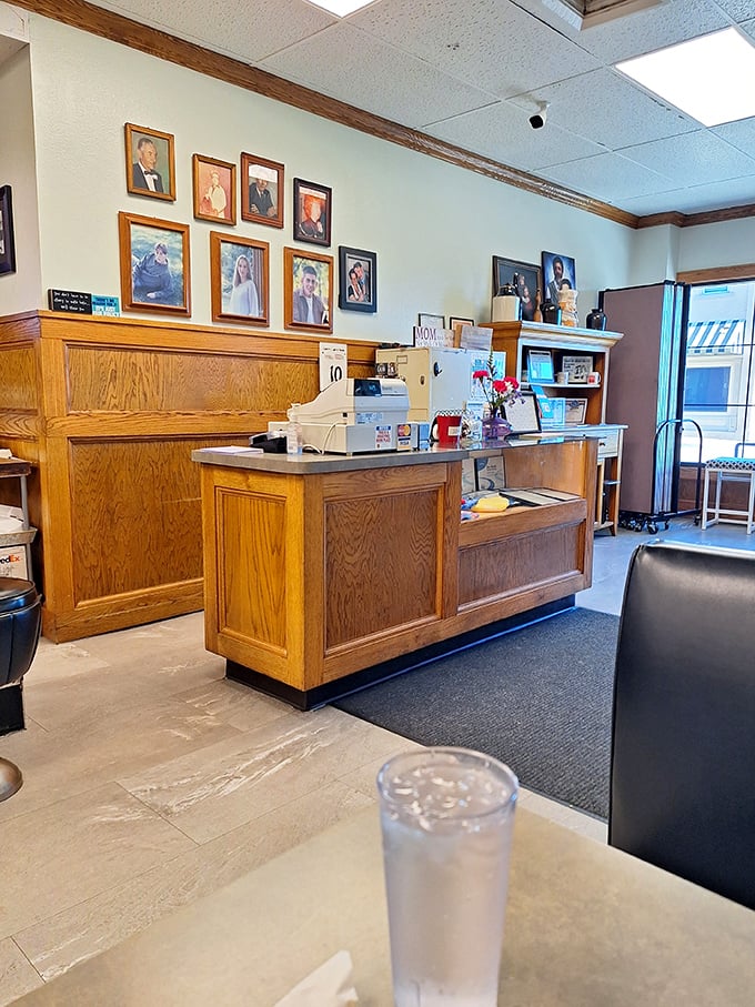 Where transactions are seasoned with a side of small-town gossip. This payment counter has probably heard more local news than the town crier.