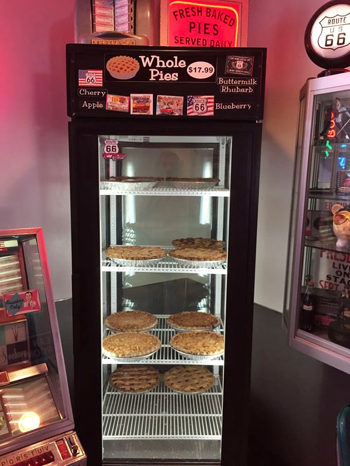 Pie oh my! These freshly baked beauties are so tempting, you'll be singing "Bye Bye Miss American Pie" all the way home.