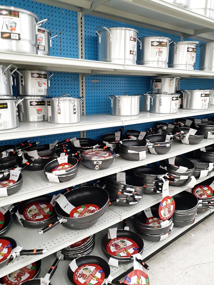 Professional-looking cookware at amateur prices—these pots and pans don't know they're supposed to cost five times more elsewhere.