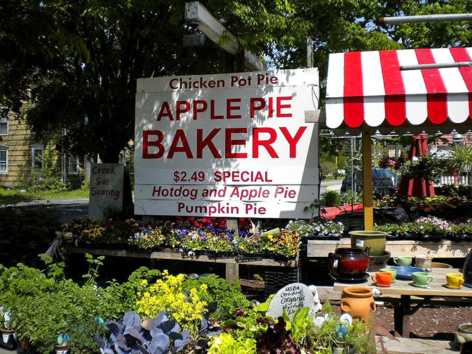 Hot dog and apple pie for $2.49? It's like the 1950s called and left us a delicious time warp.