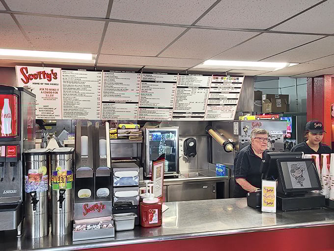 The unsung heroes of hamburger heaven, ready to serve up smiles and satisfaction. They're the Avengers of the grill world.
