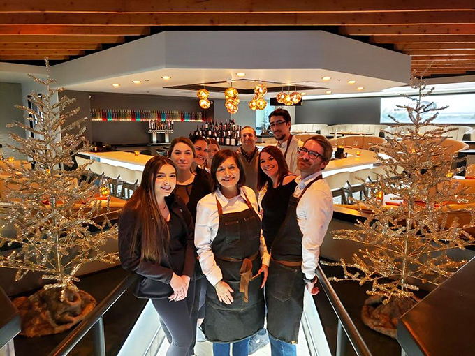 The dream team behind the magic. These folks could probably make even a potato taste like it came from the ocean.