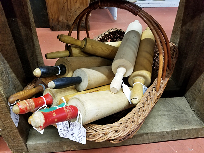 Roll out the memories! These vintage rolling pins have kneaded more dough than a pizza chef during Super Bowl season.