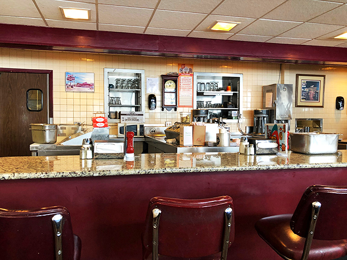 Pull up a seat at the counter and watch the magic happen. It's dinner and a show, minus the overpriced tickets!