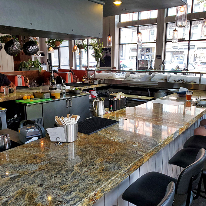 Bar none, this is where the magic happens. With a spread like that, you might think you've stumbled into Poseidon's personal kitchen.