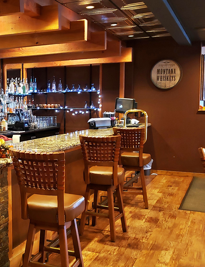 A bar so well-stocked, it could make a teetotaler reconsider. Cheers to good times and great spirits!