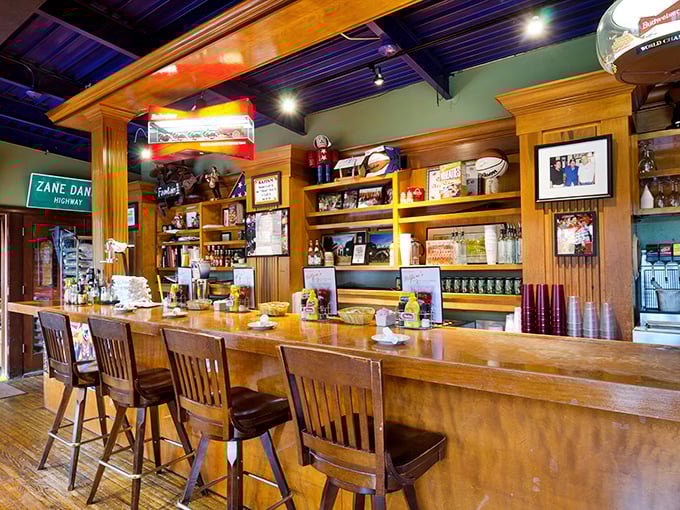 Pull up a chair at flavor central! This bar is stocked with more goodies than Grandma's pantry on Thanksgiving.
