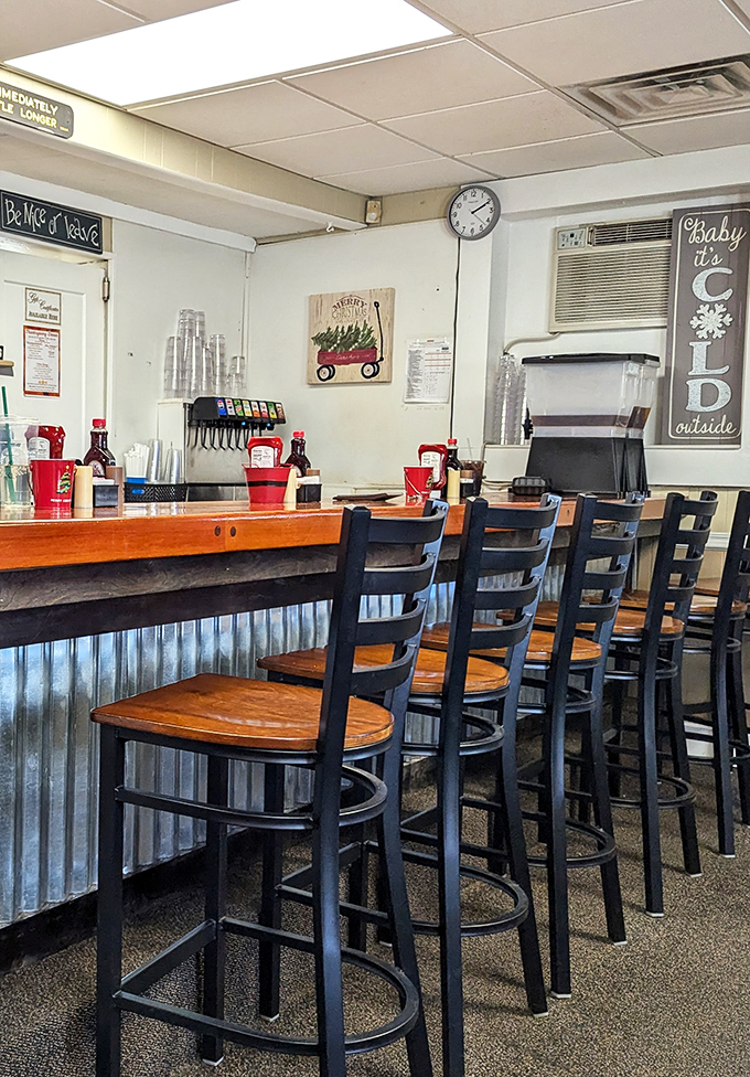 "Pull up a chair, or should we say, taxi to the terminal?" This inviting bar is ready for you to make your taste bud landing.