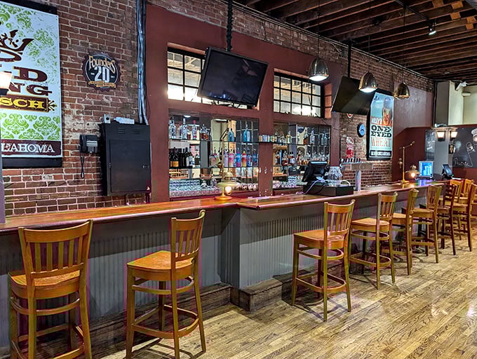 The bar beckons with the siren song of craft beers and easy conversation. Oklahoma brewing history on tap.