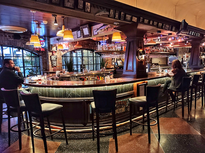Pull up a chair at this bar and prepare for some serious seafood storytelling. It's where "fish tales" become delicious realities.
