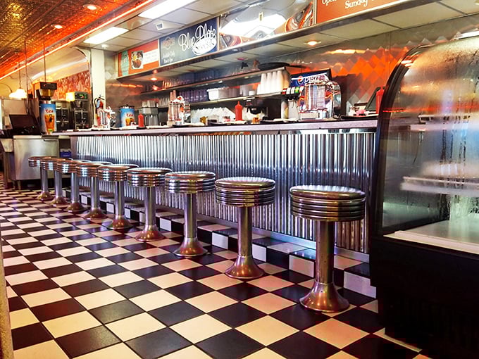 Pull up a stool and settle in for some prime people-watching. This counter is where strangers become friends over shared love of perfectly crispy hash browns.