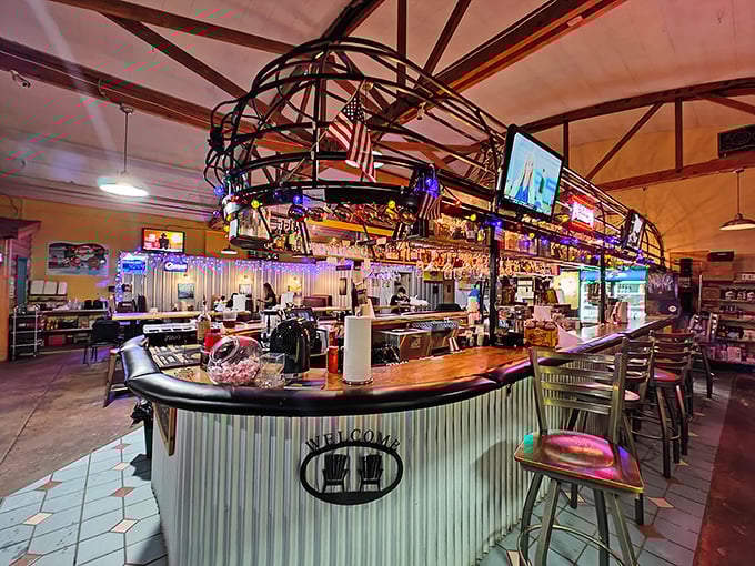 Pull up a stool and belly up to BBQ nirvana. This bar's got more charm than a sourdough starter and twice the kick.