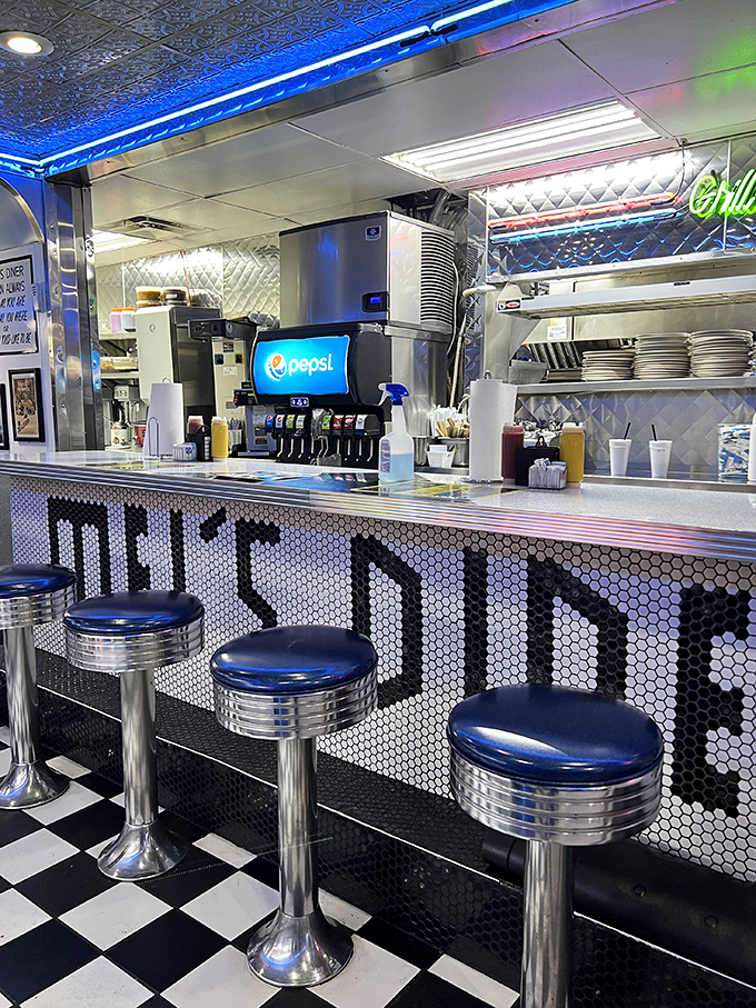 Pull up a stool and prepare for time travel. This counter has seen more stories unfold than a librarian on overtime.