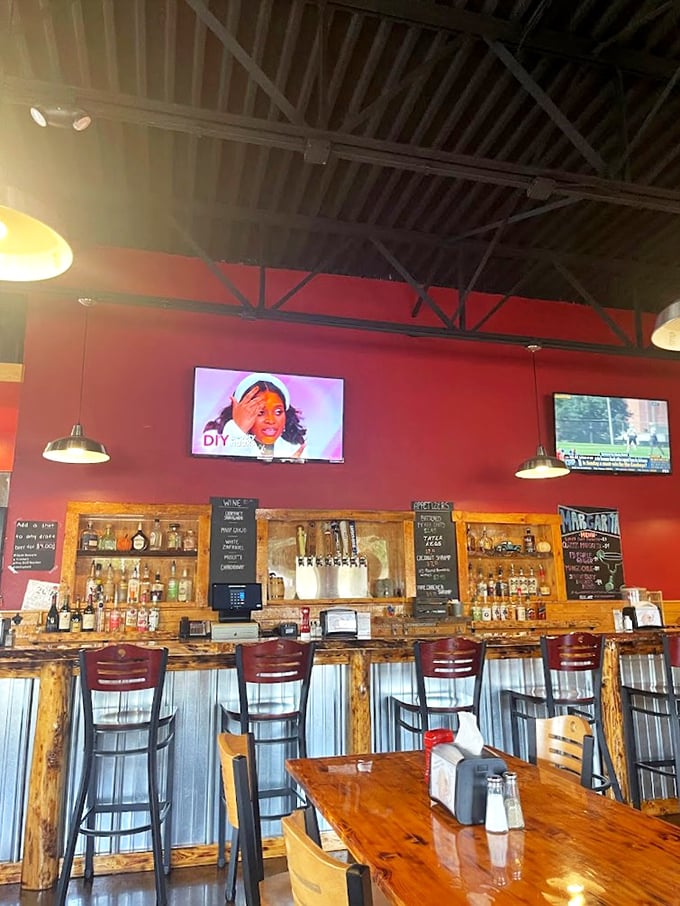 Pull up a seat at flavor central! Zukin's bar is where BBQ dreams come true and diet resolutions go to die.