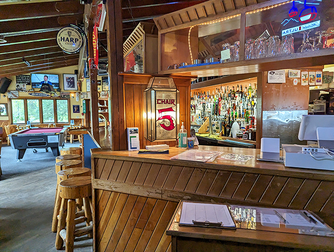 The bar at Chair 5&mdash;where Alaskan stories get better with each round, and the bartenders know the difference between listening and hearing.