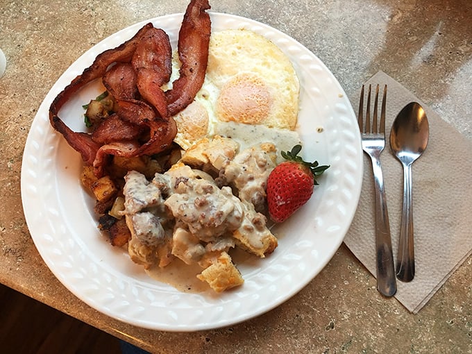 Breakfast of champions? More like breakfast of food-loving superheroes. This platter is kryptonite to empty stomachs everywhere.