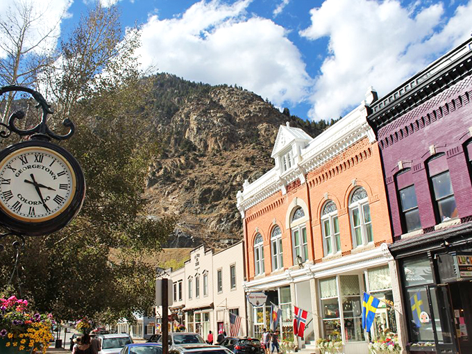 Time stands still in Georgetown... well, except for this clock. A town where history ticks on, but rush hour is just a big-city myth.