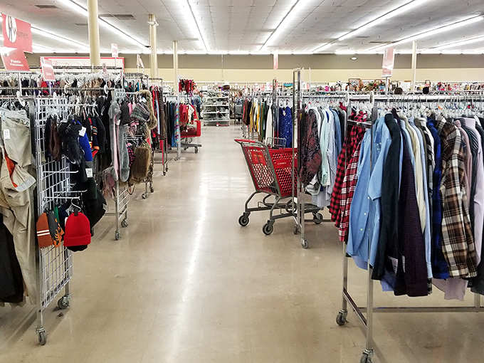 A sea of secondhand style awaits! Dive in and emerge with a wardrobe refresh that won't break the bank. Fashion favors the thrifty!