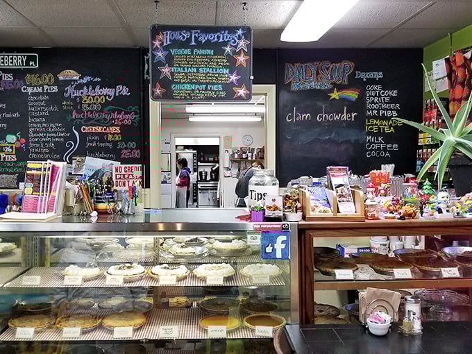 Pie headquarters: Where dreams are baked and diets come to die. Resistance is futile!