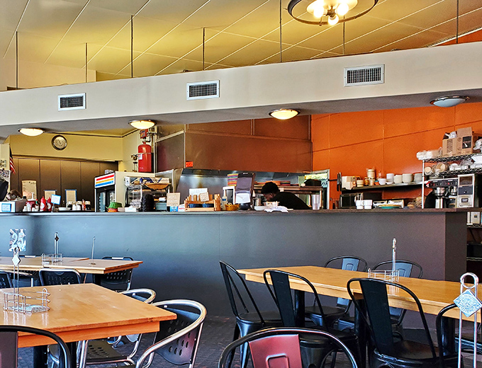 Watch culinary magic happen at the counter. It's like front-row seats to the best show in town, with the bonus of delicious aromas.