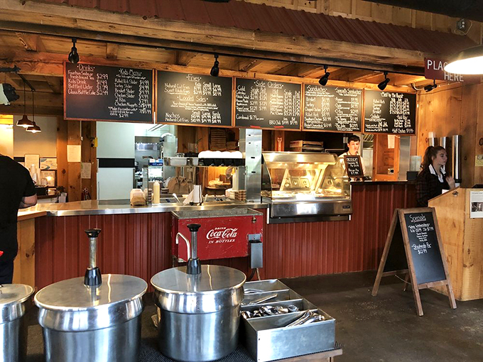 Order up! This counter is where barbecue dreams come true and diet resolutions go to die.