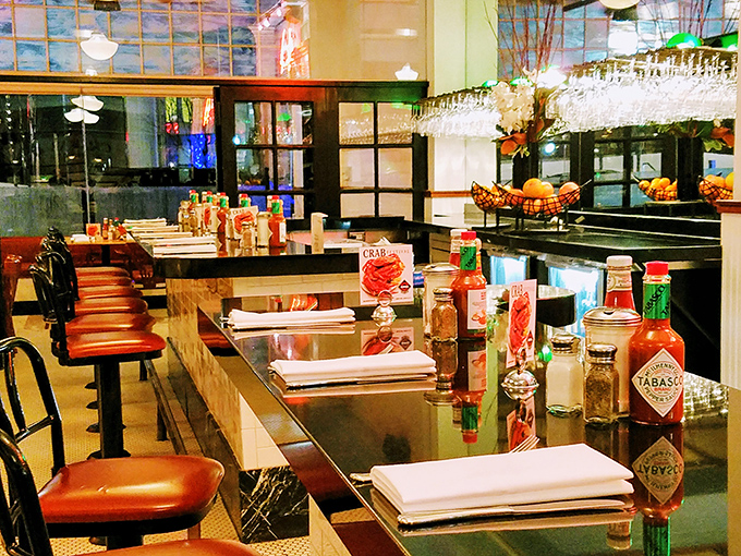 Pull up a chair and prepare for seafood nirvana. This counter is where fish tales become delicious realities.