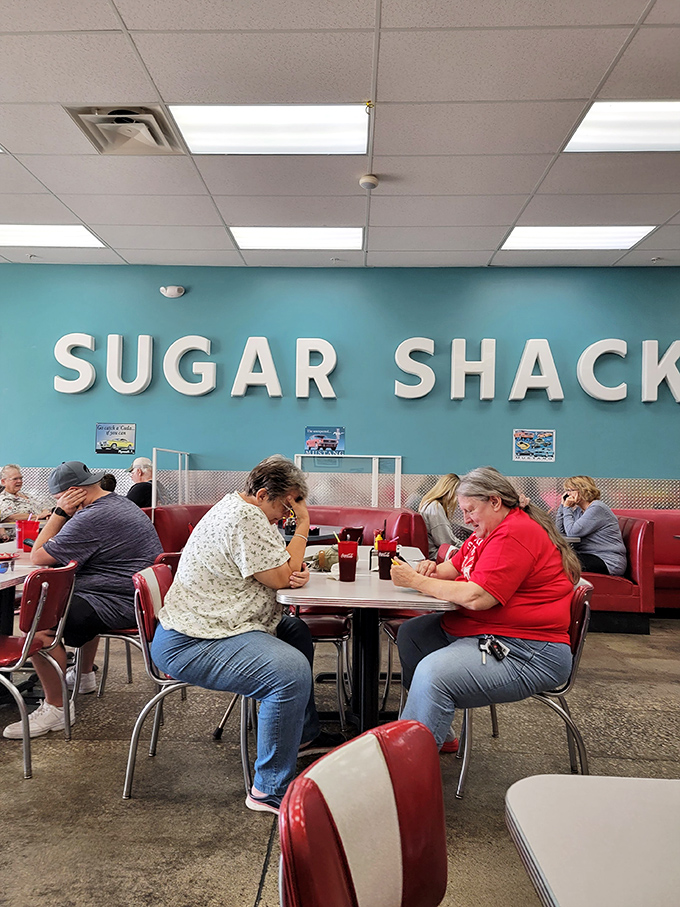 Welcome to Conversation Central! Where coffee flows like gossip and the daily special is a side of small-town charm.