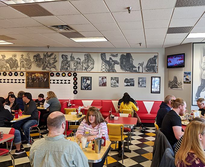 Welcome to the United Nations of Dining! Where strangers become friends over shared love of good grub.