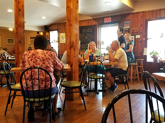 Welcome to the Crystal Restaurant's breakfast club. Where strangers become friends over coffee, and everyone's united in the pursuit of the perfect omelet.