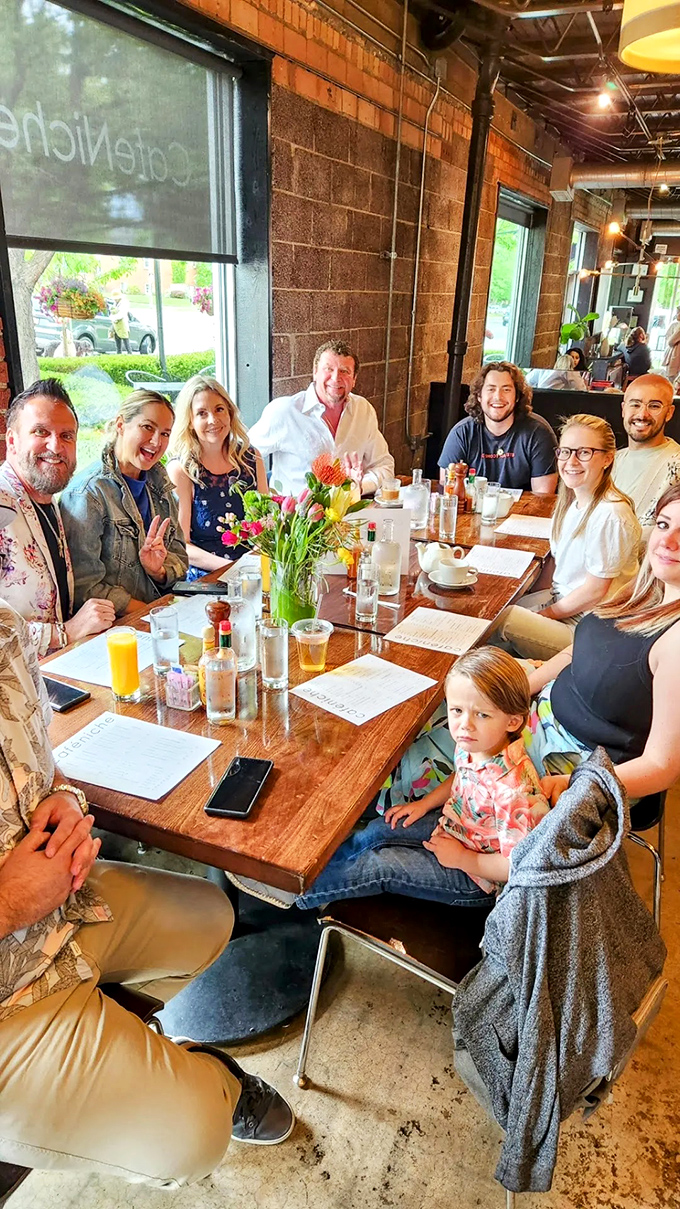 Where strangers become friends and friends become family. Just add coffee and good food.