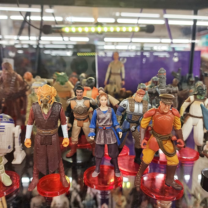 May the force of nostalgia be with you! These action figures are ready to battle dust bunnies on your display shelf.