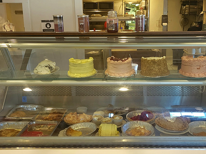 The dessert case&mdash;where life-changing decisions are made daily and diet resolutions go to die in the most glorious way possible.