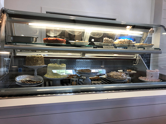 Dessert display or edible art gallery? Either way, it's a sweet tooth's dream come true. Resistance is futile!