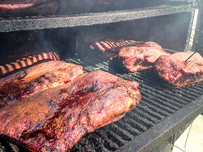 Where the magic happens! These sizzling grills are like BBQ crystal balls, revealing a delicious future of perfectly smoked meats.