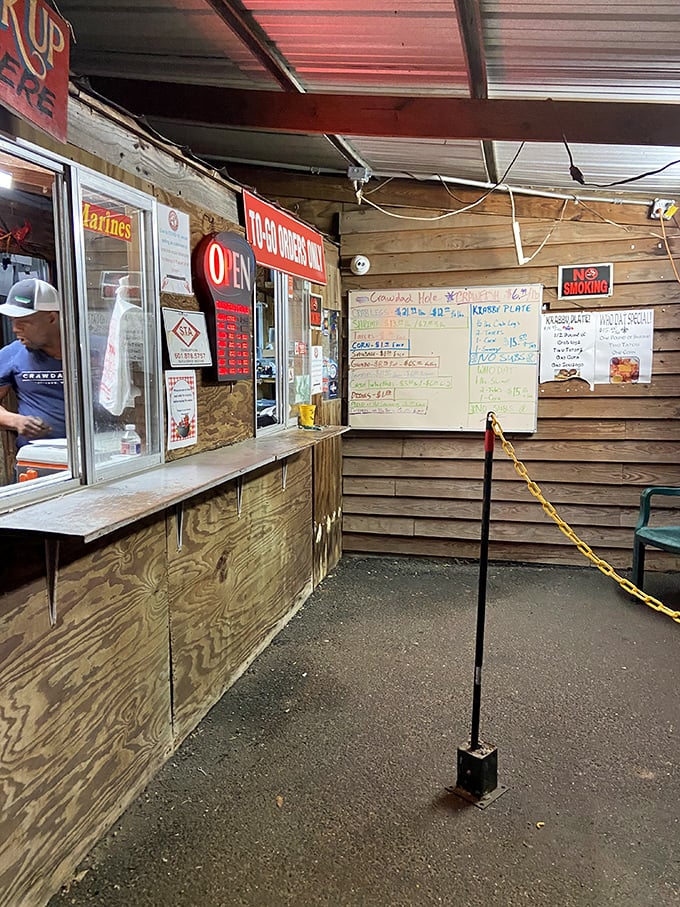 The gateway to seafood nirvana. Place your order here and prepare for a flavor journey that'll make your taste buds write home.