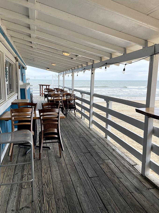 Outdoor dining with a view that'll make you forget all about your Instagram feed. Who needs filters when you've got this?