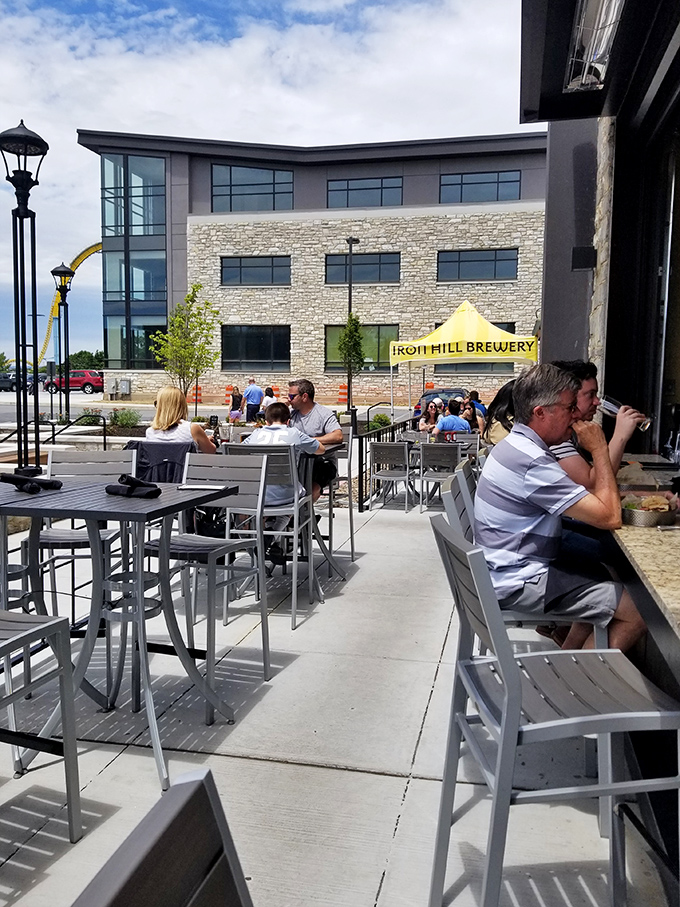 The outdoor patio where Pennsylvania summer evenings reach their full potential. Where "I'll just stay for one" becomes dinner and sunset.