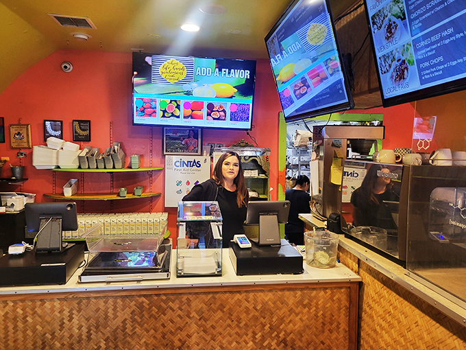 Service with a smile! The staff here are friendlier than a ukulele-playing dolphin, and twice as efficient.