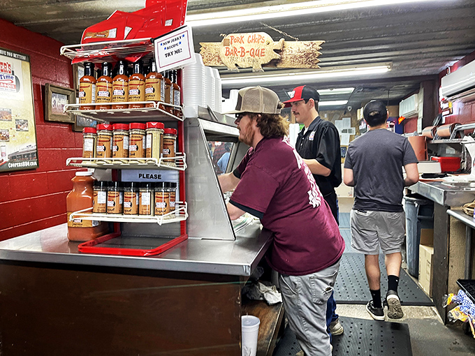 Masters of meat at work! These pitmasters aren't just cooking &ndash; they're crafting edible art that'll have you coming back for seconds (and thirds).