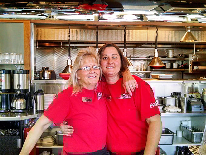 The heart and soul of Sami's &ndash; its incredible staff! These ladies could probably predict your order before you sit down.