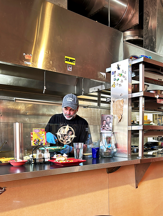 Kitchen wizardry at work! Watch as Gailey's culinary magicians transform simple ingredients into plates of pure breakfast joy.