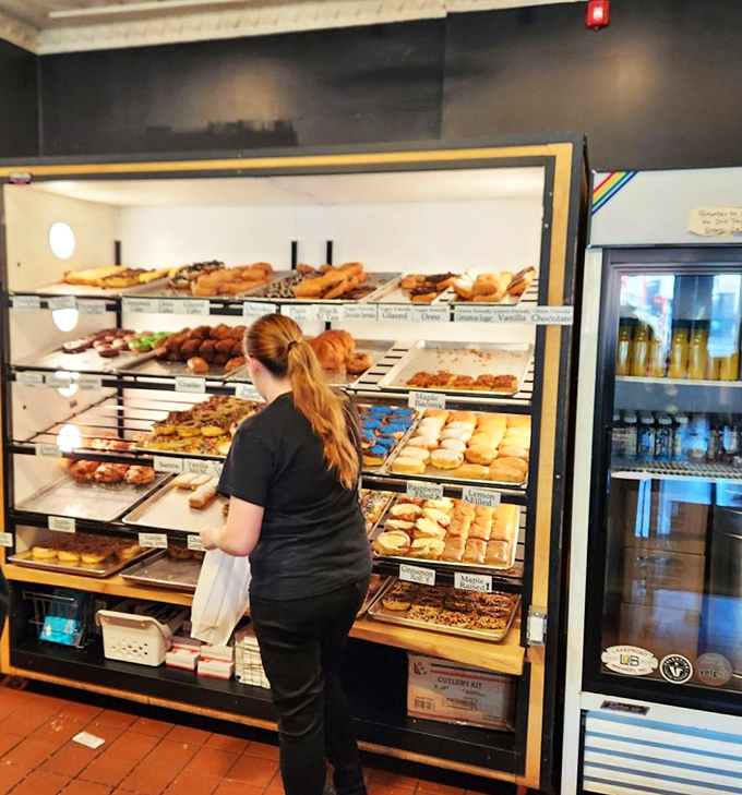 The unsung heroes of donut paradise! Cranky Al's staff are the wizards behind the curtain, conjuring up sweet magic. They're the Willy Wonkas of Wisconsin!