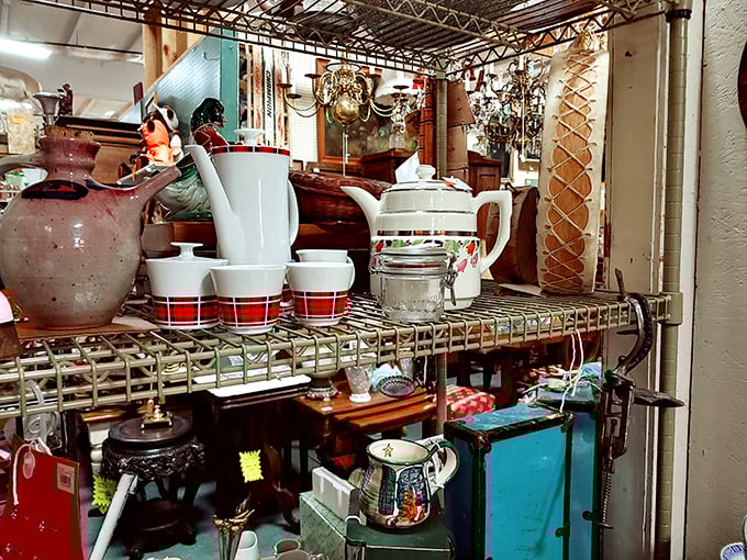 Tea time gets a kitschy kick! These teapots and mugs are ready to serve up some nostalgia with a side of quirky charm.