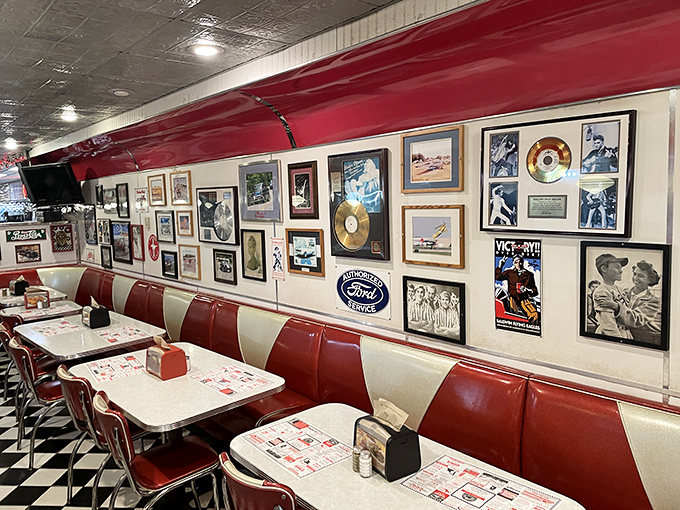 If these walls could talk, they'd sing doo-wop! Every frame tells a story, making this diner part museum, part time machine.
