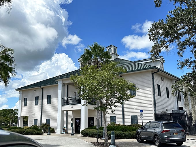 Yacht club vibes without the membership fees! Crabby's crab cakes are so good, they should come with their own tiny claw crackers.
