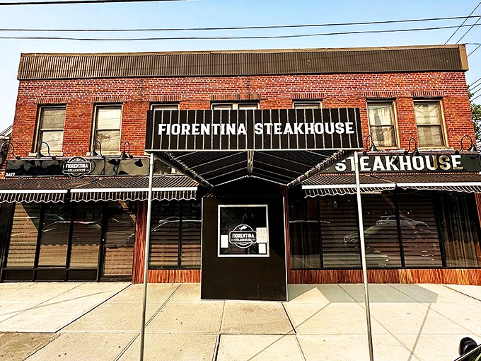 Classic awnings hide modern flavors. Fiorentina is the secret handshake of Bronx steak lovers.