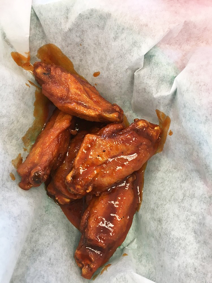 BBQ wings with a honey twist &ndash; because sometimes sweet and smoky need to have a little party together.